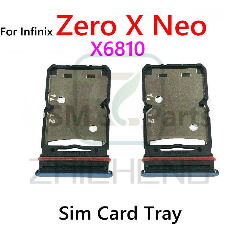 For infinix Zero X Neo X6810 Smart 6plus Dual SIM Card Tray Holder SIM ...