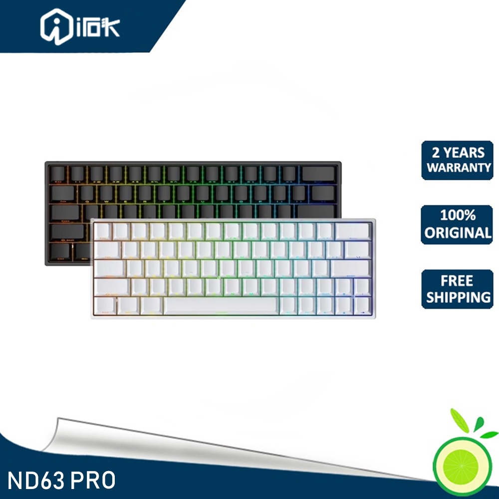 IROK ND63 PRO wired magnetic axis mechanical keyboard, aluminum alloy ...