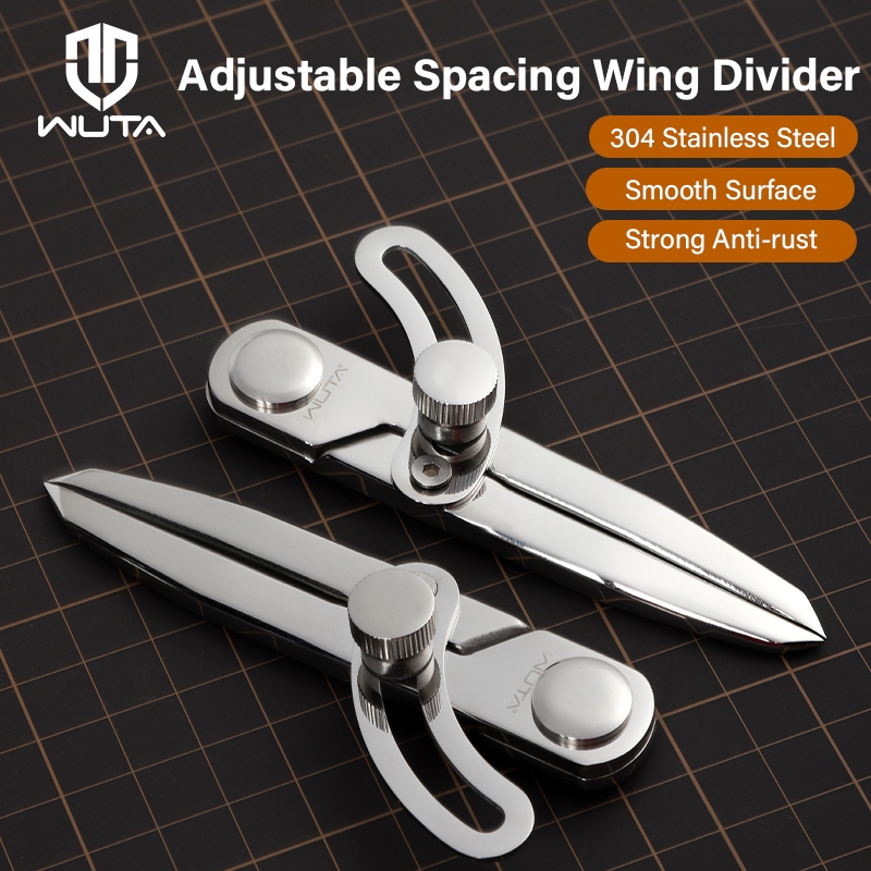 Scribe Tool WUTA 304 Stainless Steel Wing High Polished Divider Scribe ...