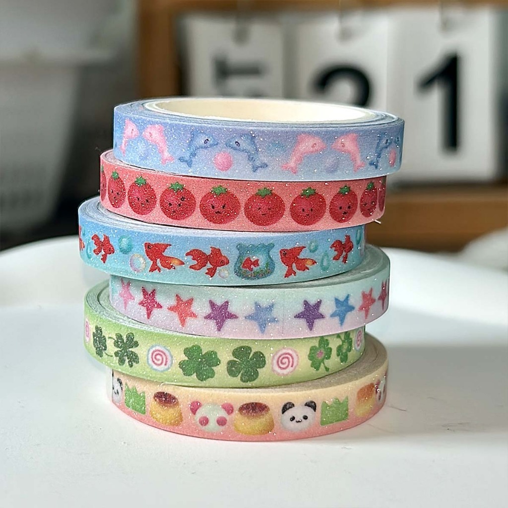 3M Washi Tapes Kawaii Vintage Styles Sticker Scrapbooking Journaling ...