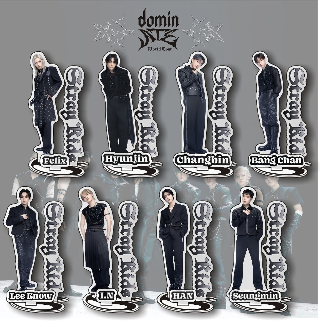 Kpop STRAY KIDS ATE Album Standee Model 9-10cm Stray Kids Newest ...