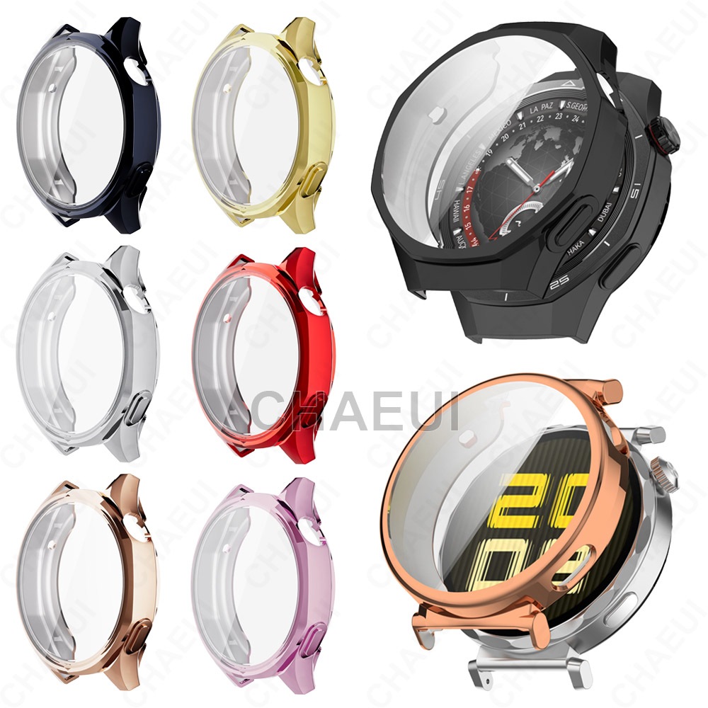 TPU Case Screen Protector Full Cover for Huawei Watch GT5 GT4 GT3 46mm ...