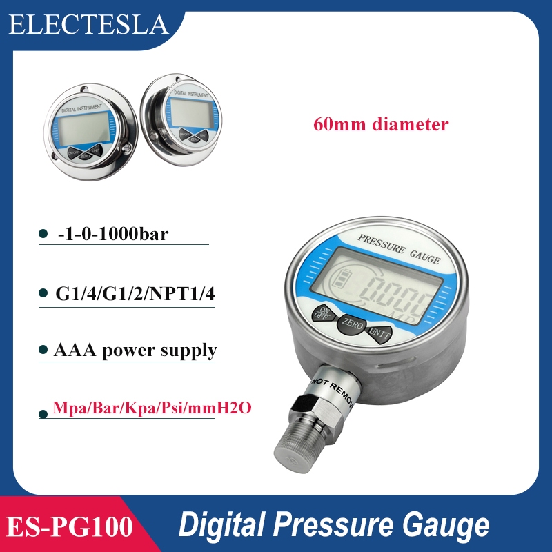 Digital Pressure Transmitter Stainless Steel 600bar Gas Liquid Fuel ...
