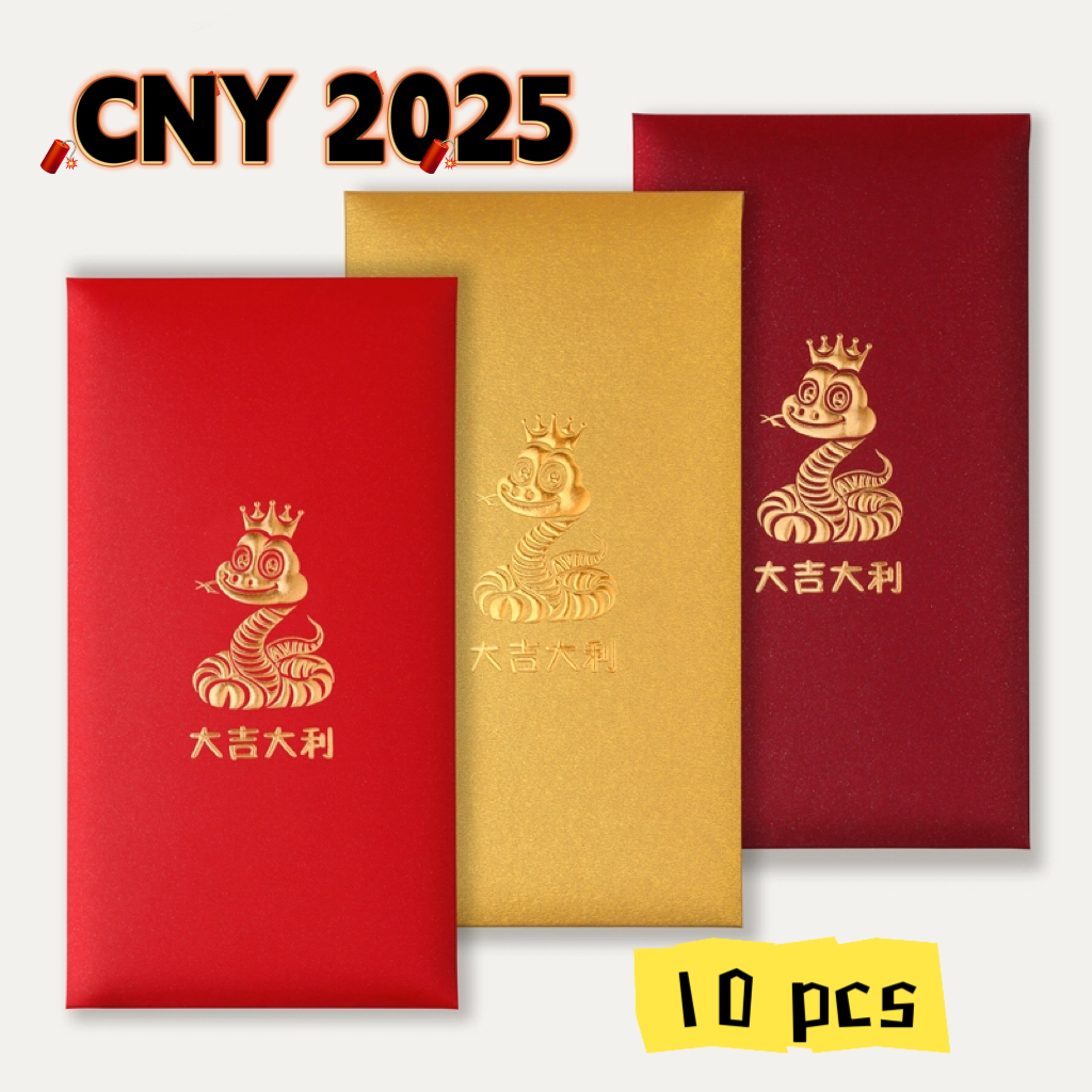 Angpow Packet 2025 Red Packet Snake Envelope Money Cny Angpao Packet ...