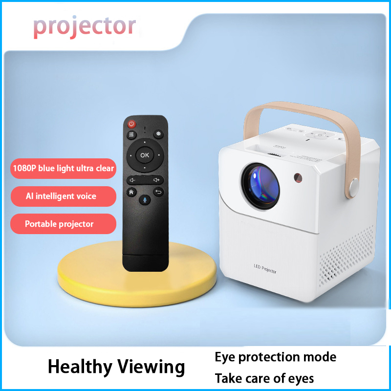Projector 4K HD Home Theater Mini Smart 1080P 4K Ultra HD WiFI wireless ...