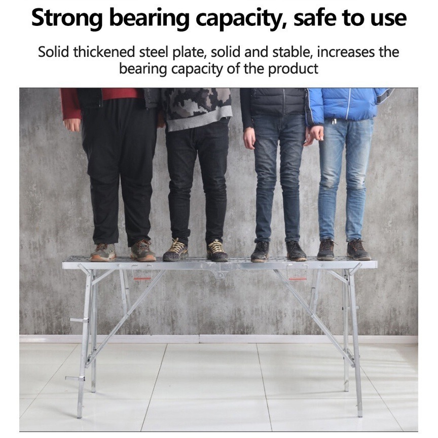 1.4M 1.6M 1.8M Foldable Working Platform Heavy Duty Scaffolding High ...