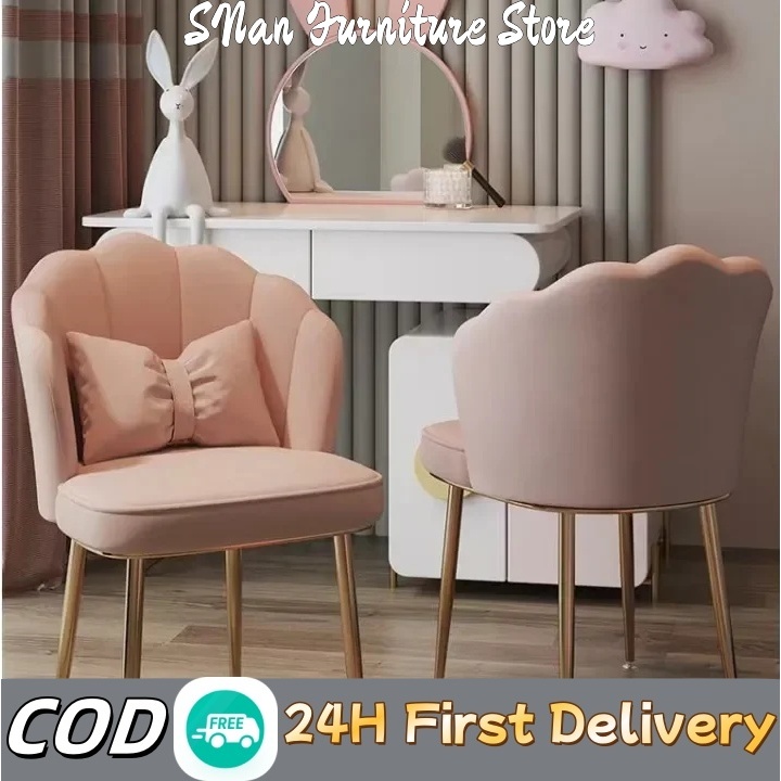 Light Luxury High Minimalist Wind -end Makeup Chair dressing chair Home ...