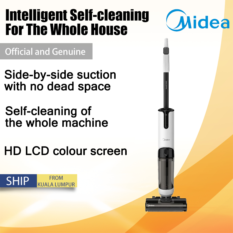 Midea Mvc-X8 LCD Screen 3 IN 1 Cleaner Floor Washer Wet & Dry Cordless ...