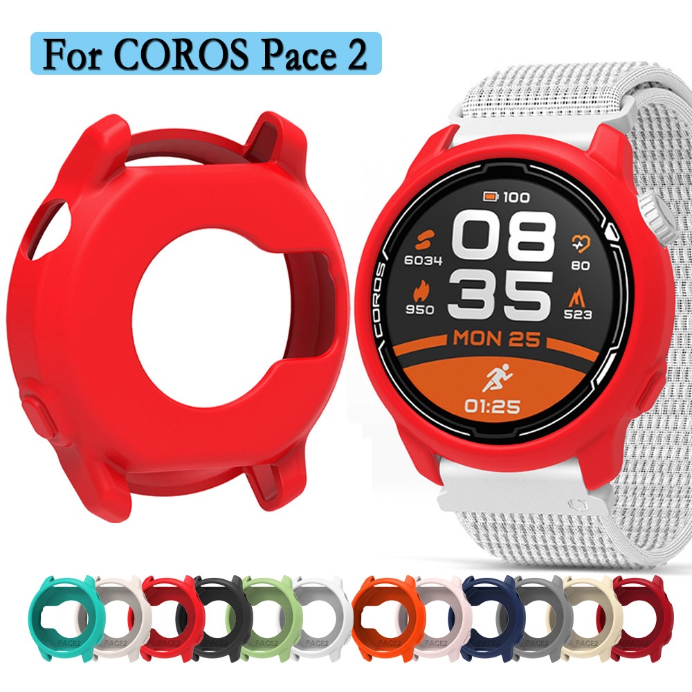 Watch Case For COROS PACE 2 Soft Silicone Protective Cover Super Light ...