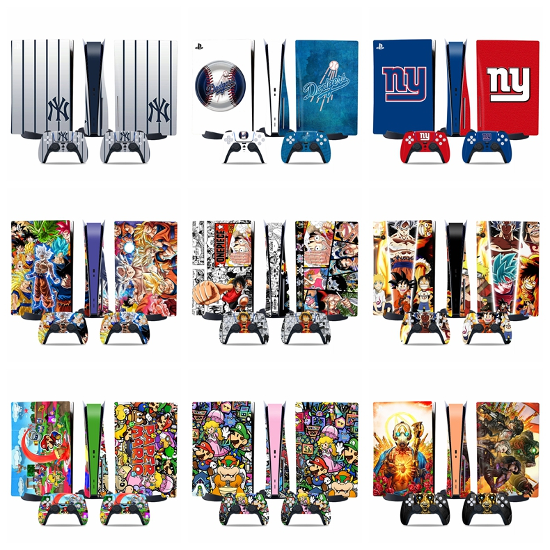 50-Colors Sony Playstation 5 Console Skin and PS5 Controller Skins Set ...