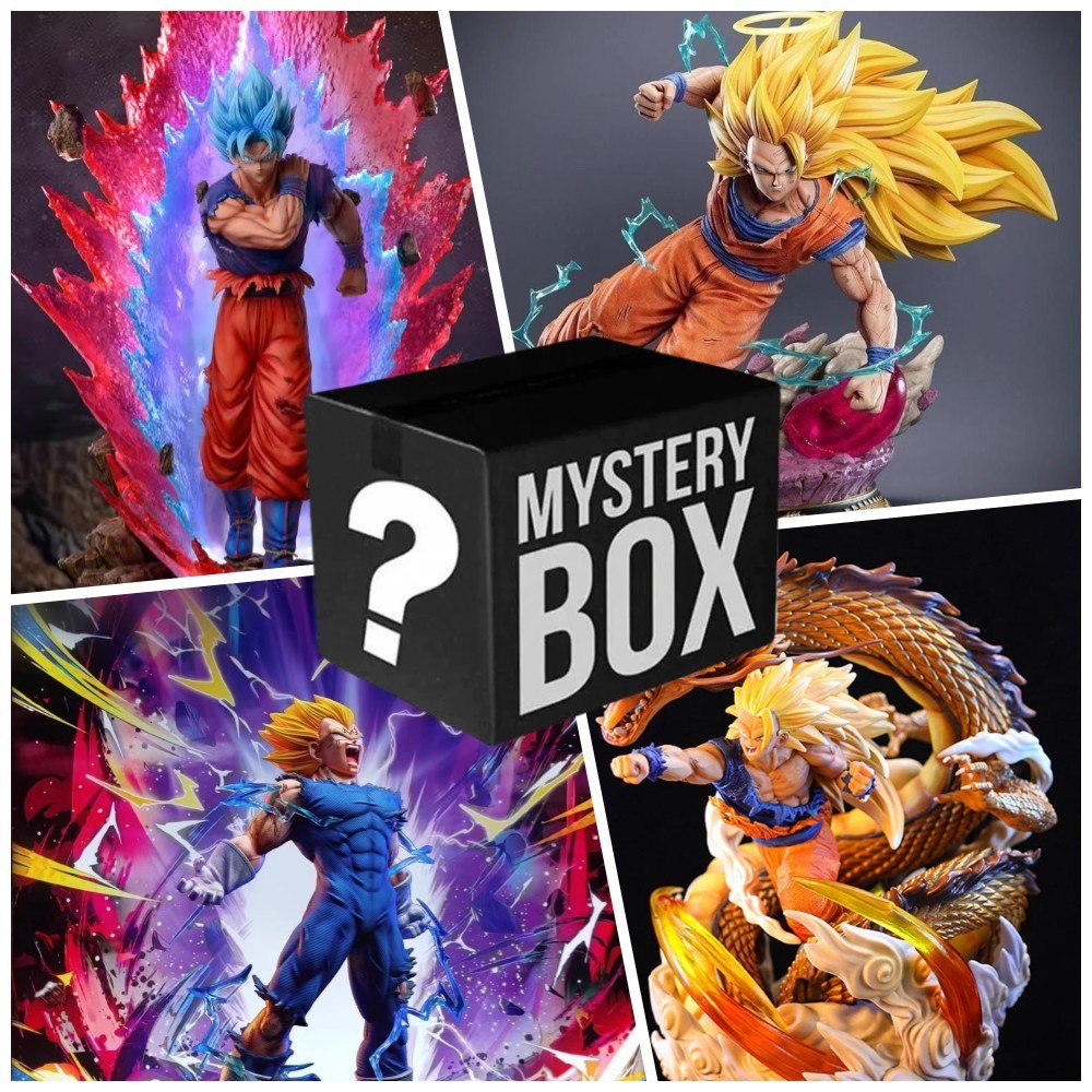 Mystery Box Blind Box Dragon Ball Yakon Yajirobe Videl Vegetto Figure ...