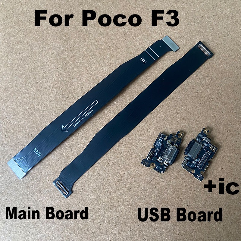 For Xiaomi Poco F3 USB Charging Dock Port Mian Mother Mic Microphone ...