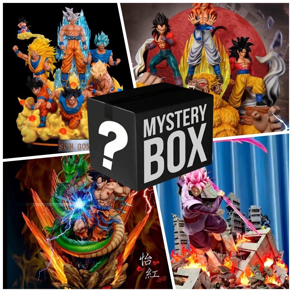 Mystery Box Blind Box Dragon Ball King Chapa Kaioshin Jess Jackie Chan ...