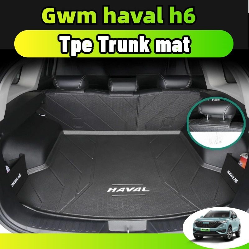 Haval h6 hev Trunk Mat boot tray organizer TPE Rear Backrest Cushion ...