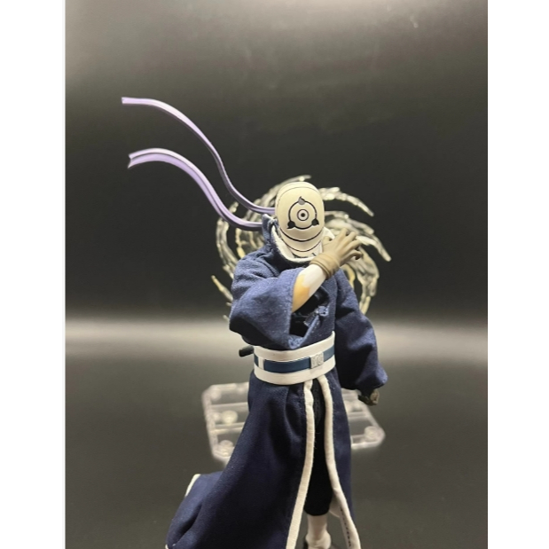 MIN Naruto 1/12 1/6 Mask Akatsuki Organization Hat (Akatsuki Hat) Flame Fan Uchiha Obito Kamui ...