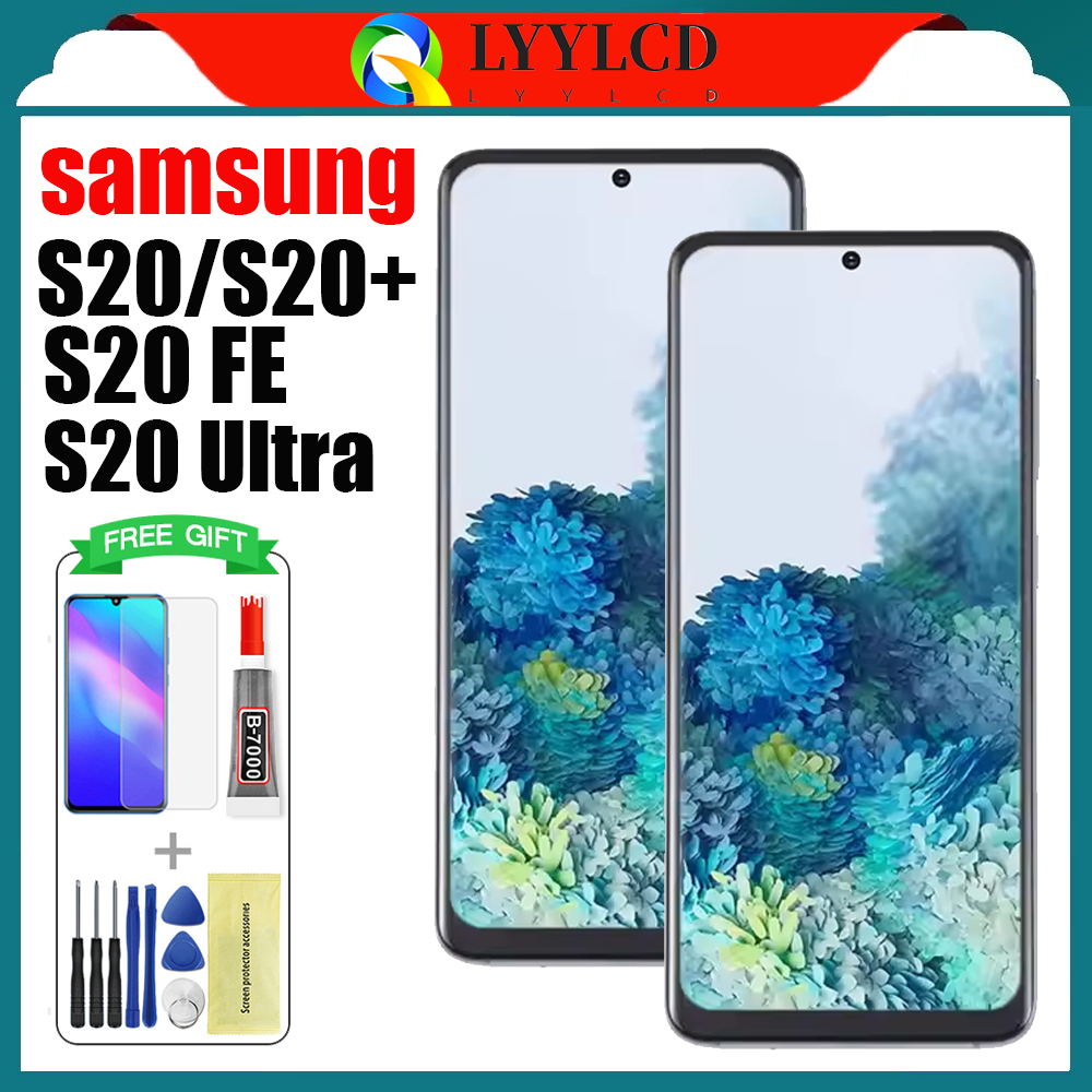 OLED Samsung Galaxy S20 4G 5G S20 Plus 4G 5G S20 FE 4G 5G S20 Ultra 4G 5G LCD Display Touch ...