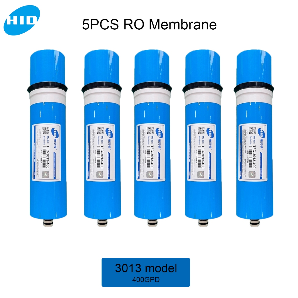 HID 5pcs 400gpd RO Membrane 3013 400 GPD Reverse Osmosis Water Filter ...