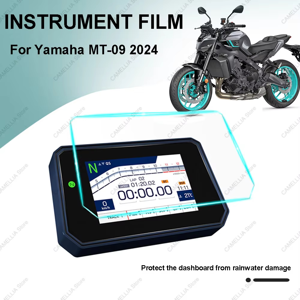 2024 MT09 Accessories Scratch Cluster Screen Dashboard For Yamaha MT-09 ...