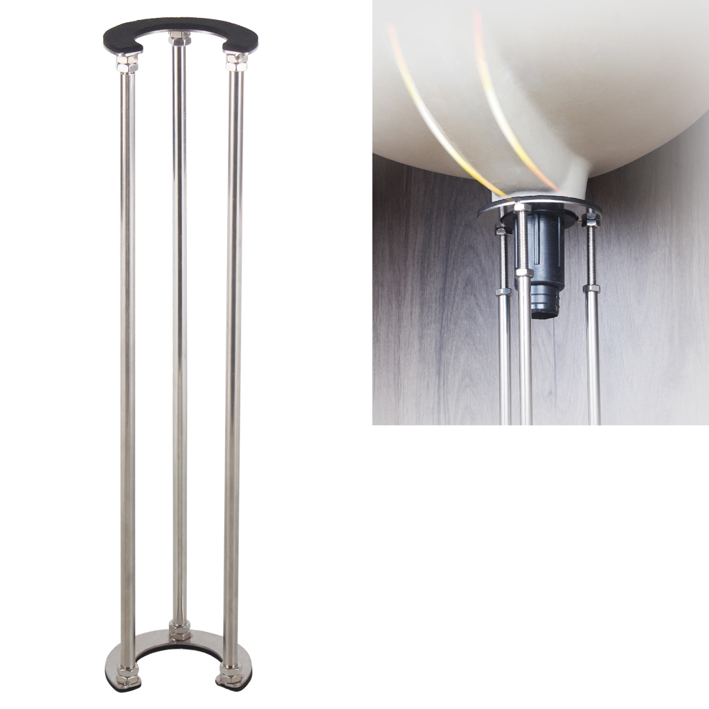 Undermount Sink Legs Brackets Support Kit BT-3 for Bathroom Wall Mount ...