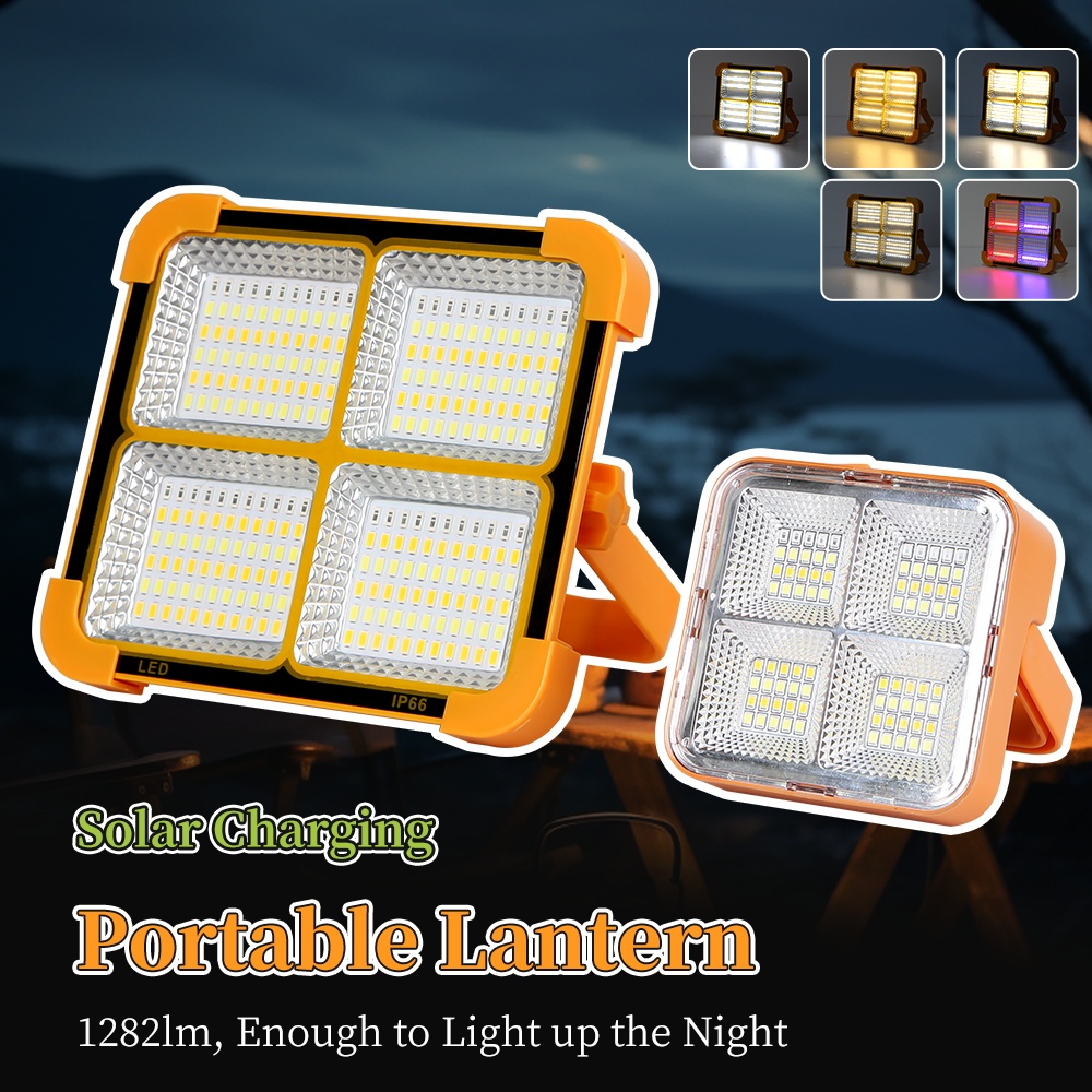 Solar Light Outdoor Camping Lamp Emergency LED Lantern Parkside Travel ...