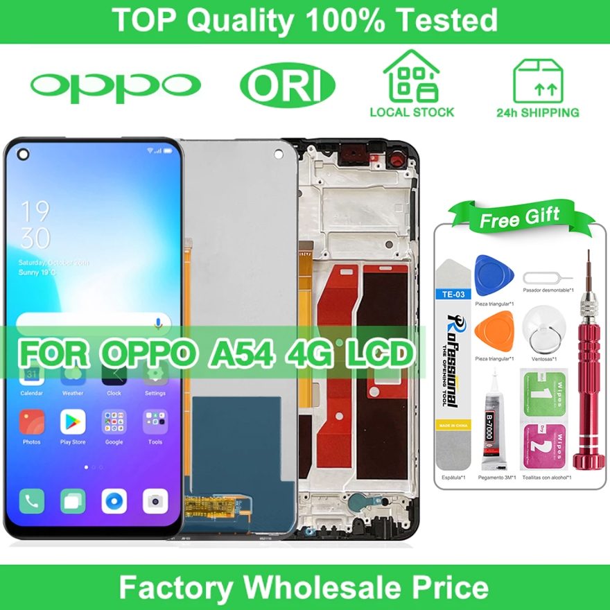 ORIGINAL LCD For Oppo A54 4G cph2239 / A55 LCD Touch Display Screen Digitizer Assembly ...