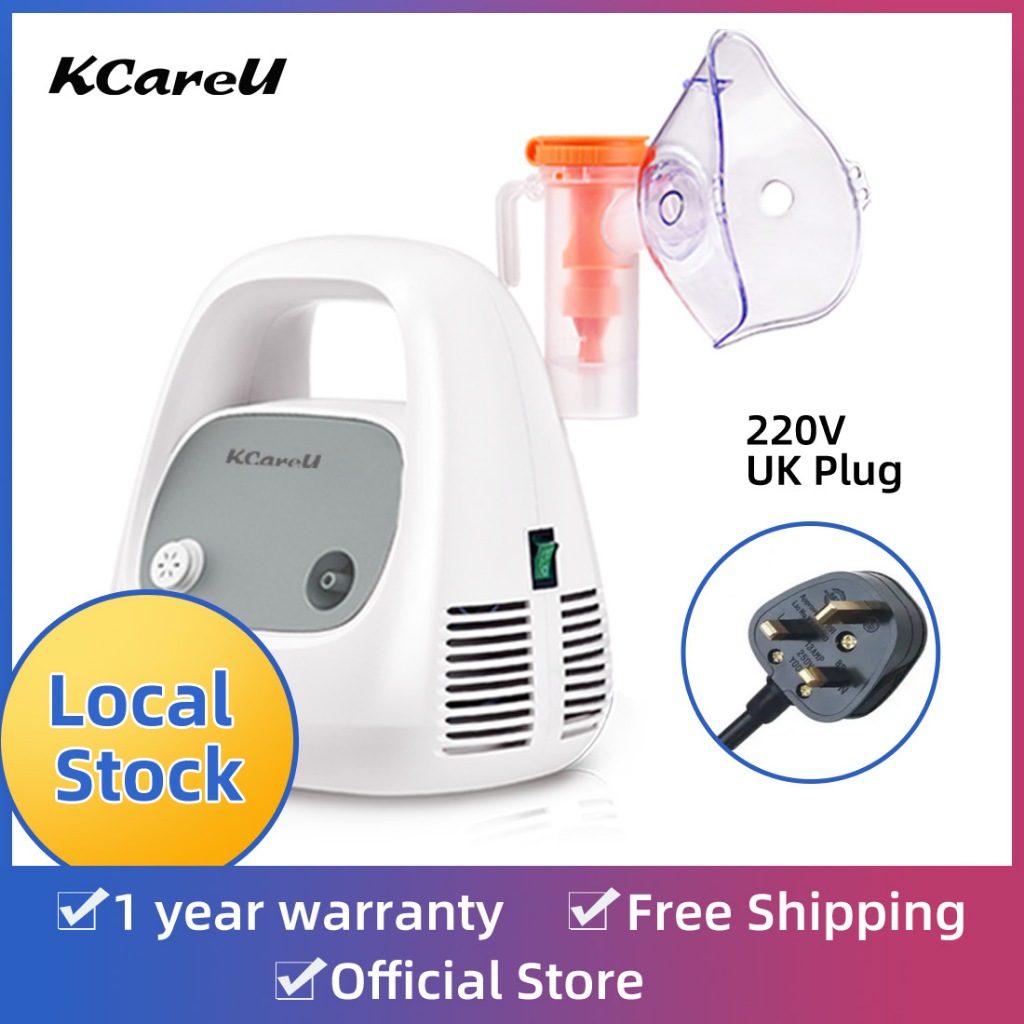 KCareU Portable Air Compressor Nebulizer Handsfree Machine Asthma ...
