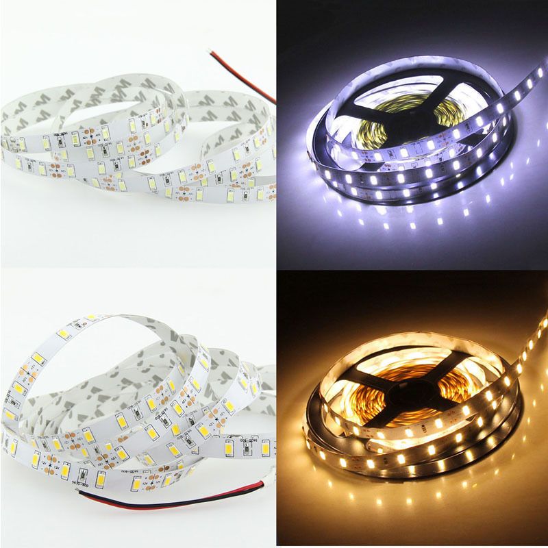 LED Strip Light 5630/5730 SMD DC12V Flexible LED Light Stripe Warm ...