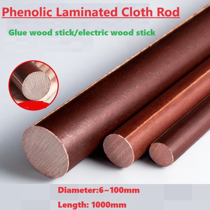 Phenolic cloth adhesive stick bakelite rod Resin laminated cloth bar ...