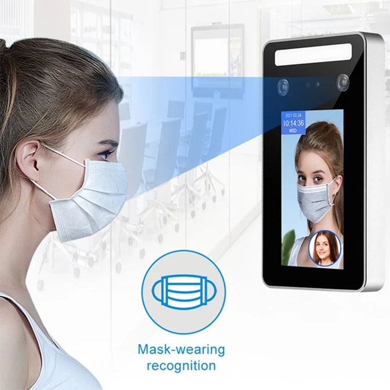 Waterproof TCP/IP USB Biometric Face Facial Recognition Door Access ...