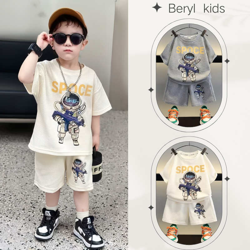 【Beryl kids】Boys suits handsome and fashionable middle and large ...