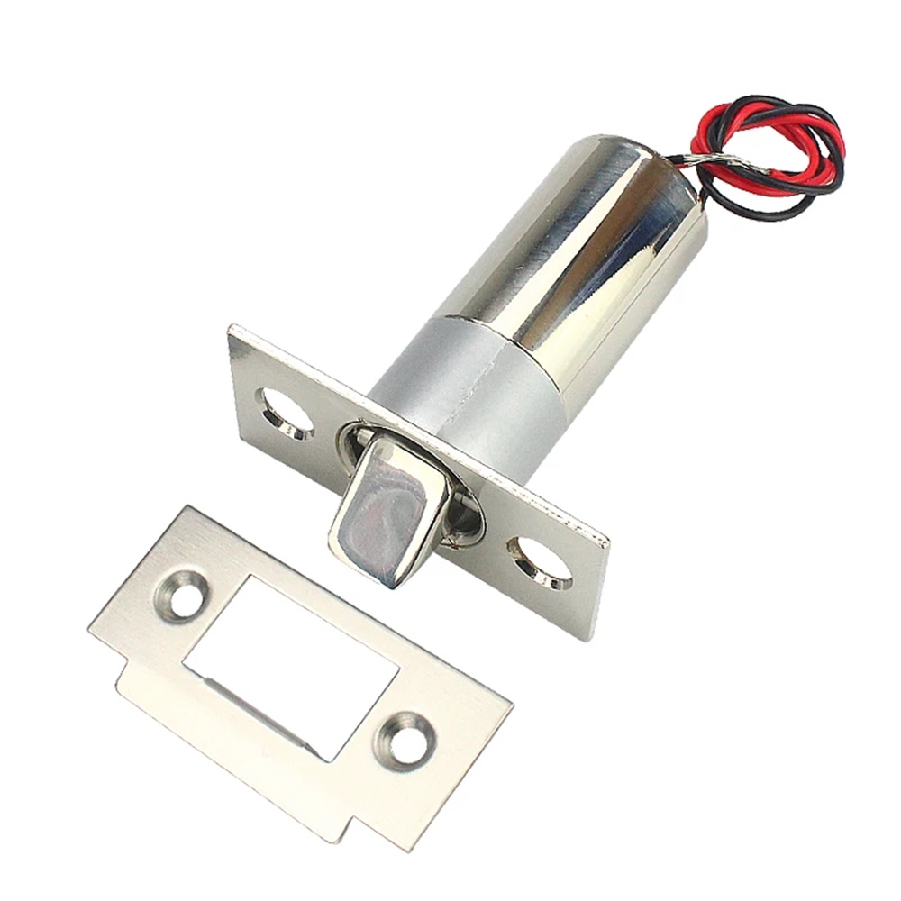 DC12V small electric bolt lock electric control door lock concealed ...