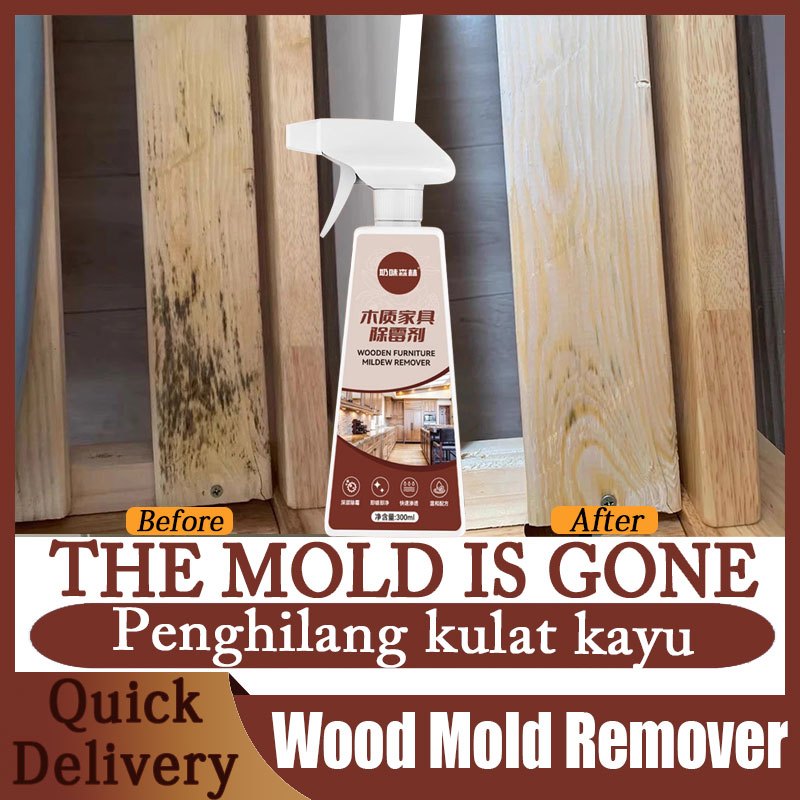 Wood Mold Remover Mould Mildew Removal Spray Furniture Wardrobe Cabinet ...