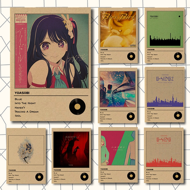 Yoasobi Posters Japanese Album Posters Rock Poster Hip Hop Posters For ...