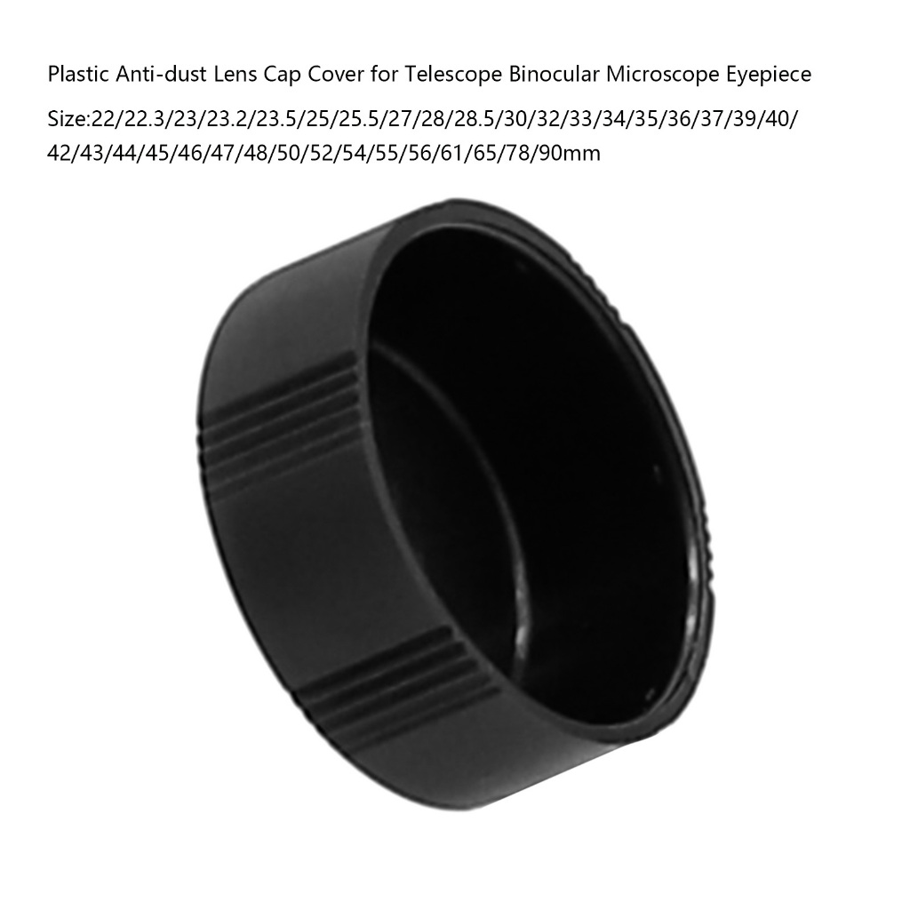 22mm-65mm Plastic Anti-dust Lens Cap Cover For DSLR Lens Spotting ...