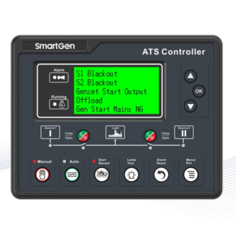 Original SmartGen HAT700BI ATS Controller Dual power automatic ...