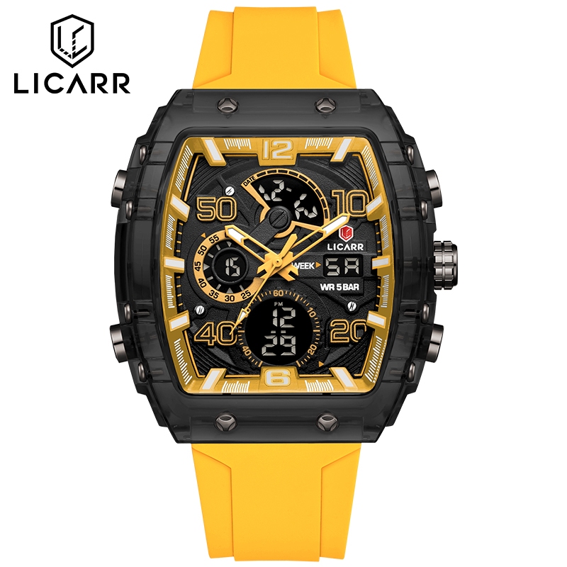 LICARR Original Fashion Waterproof Casual Sports Men's Watch Top Brand ...