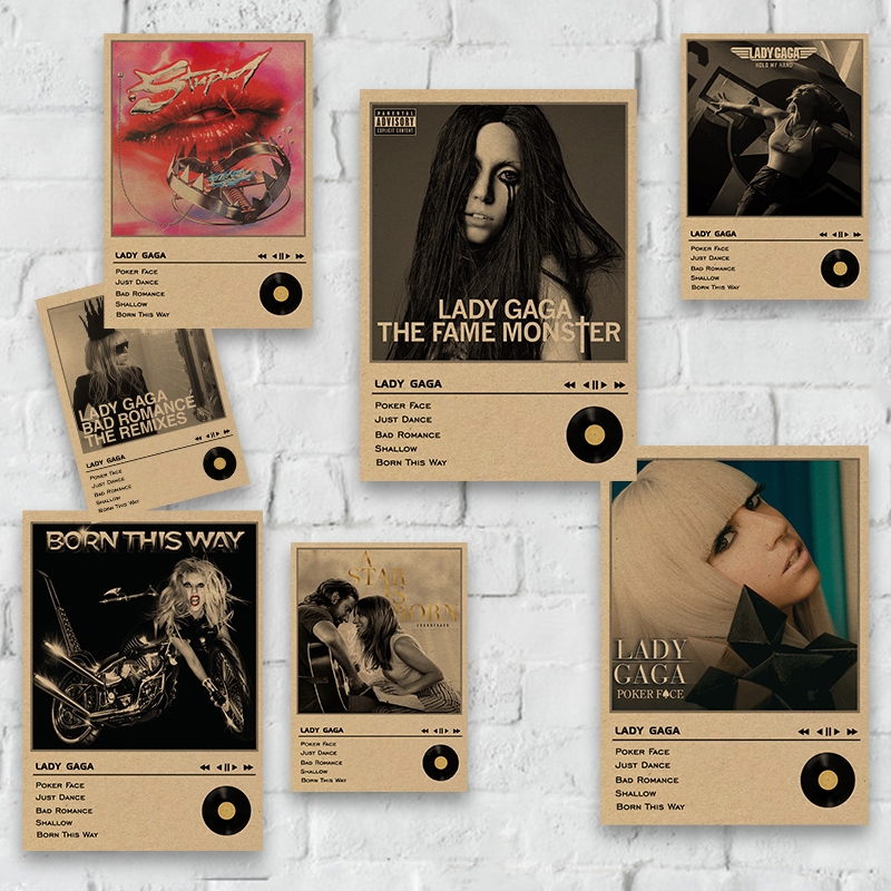 Lady Gaga Posters Album Posters Posters Rock Poster Hip Hop Posters For ...