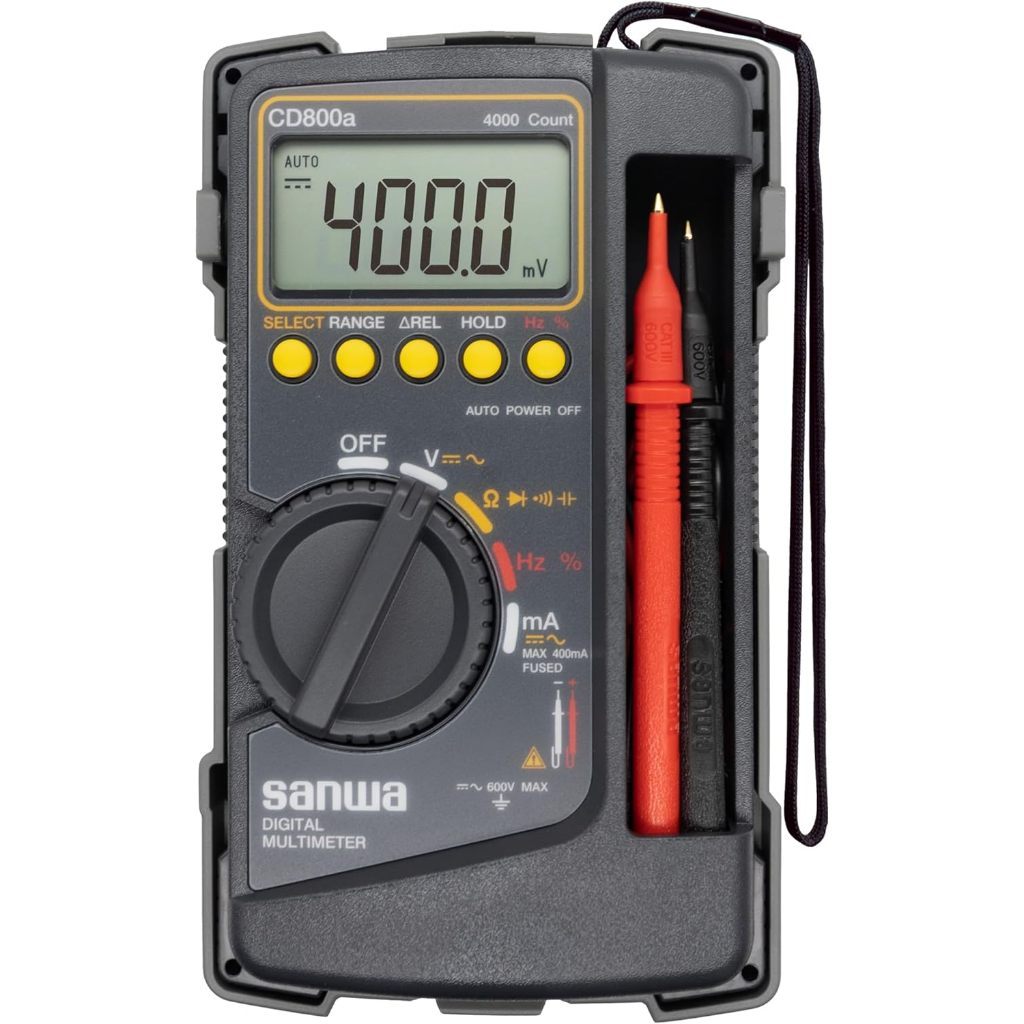 Original Sanwa CD800A Digital Tester Meter Multimeter Multitester CD800 ...