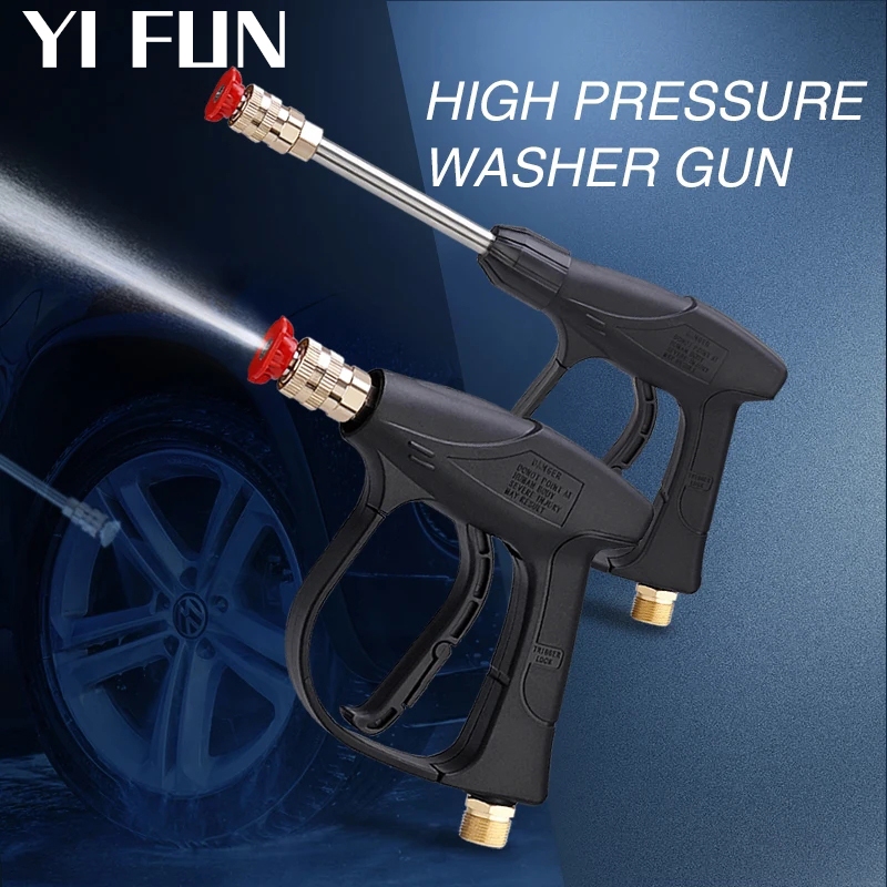 90bar High Pressure Washer Water Cleaning Spray Gun with Quick ...