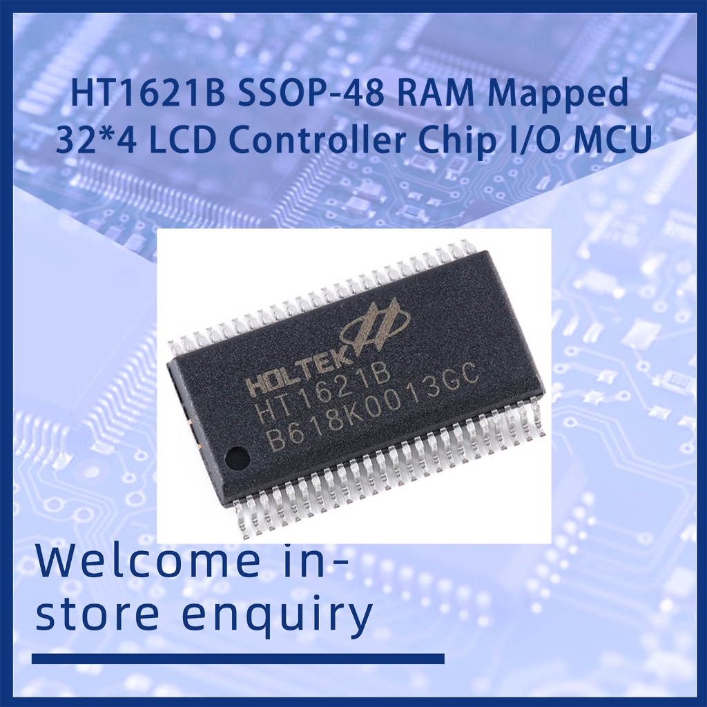 HT1621B SSOP-48 RAM Mapped 32*4 LCD Controller Chip I/O MCU | Shopee Malaysia