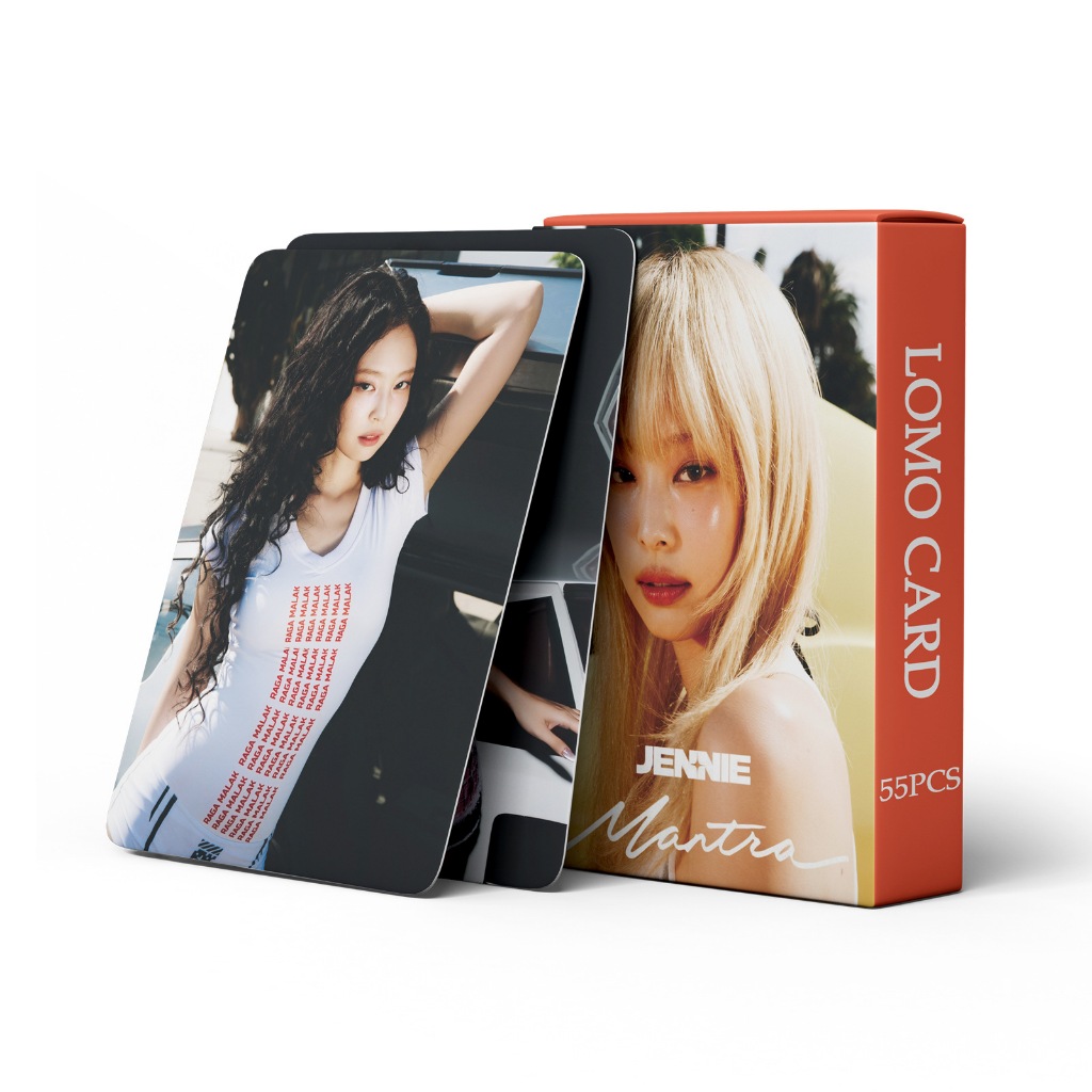54pcs/box BLACKPINK JENNIE Photocards 2024 Mantra Album LOMO Card ...