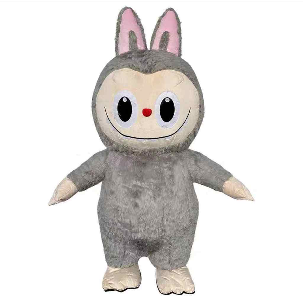 POPMART LABUBU Giant Inflatable Mascot Costume Plush Cosplay Party ...