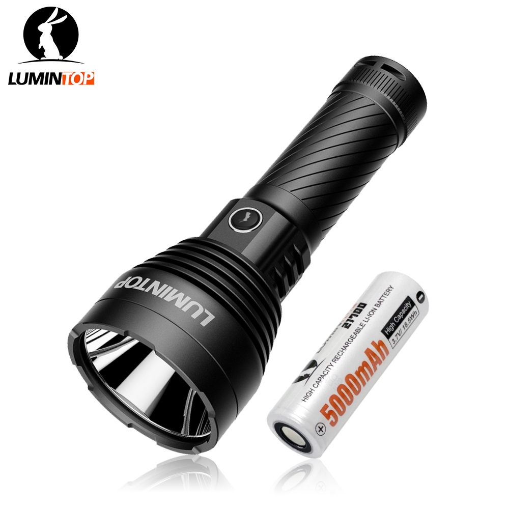 USB TYPE C flashlight Lumintop GT MINI 21700 flashlight with magnetic ...