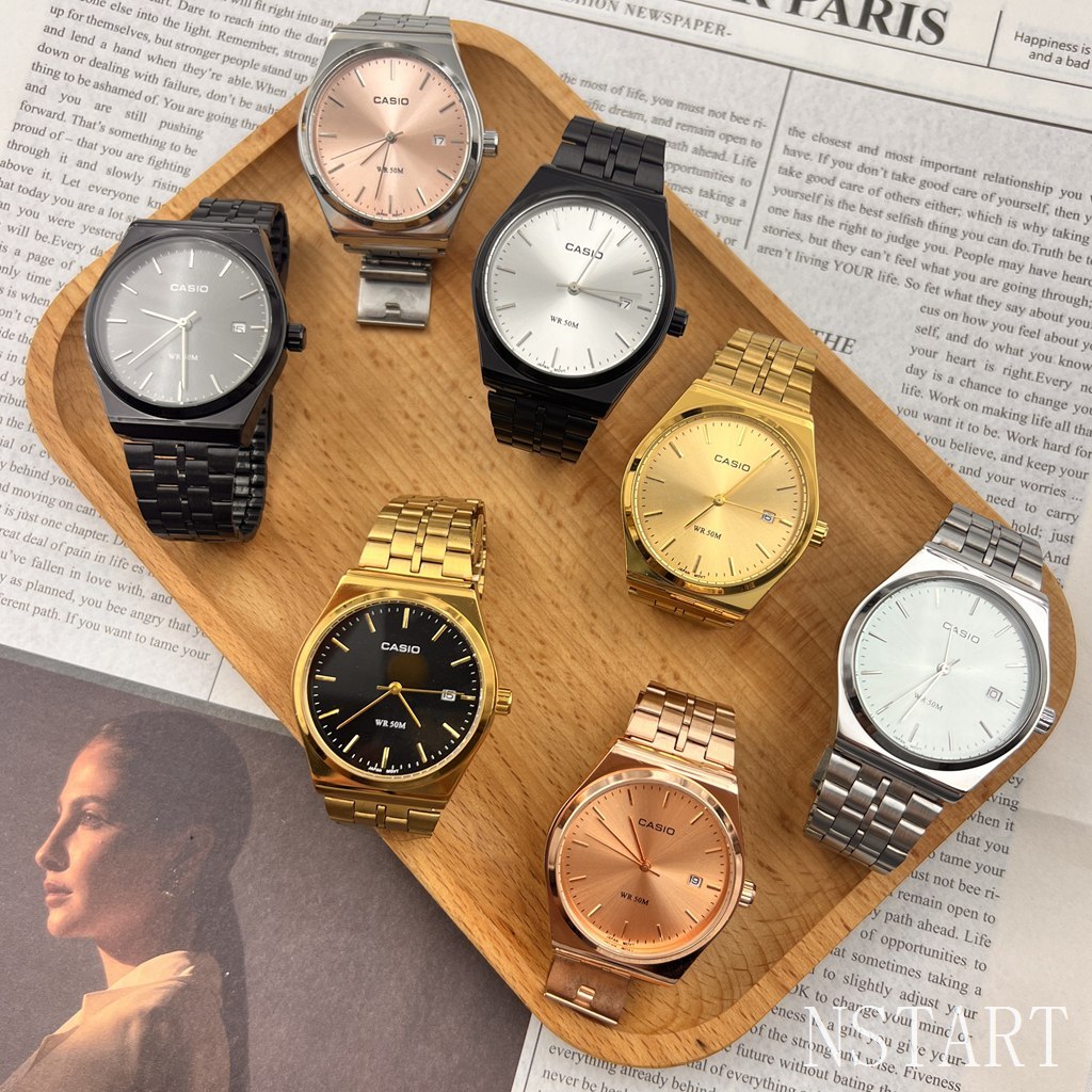 New Casio quartz small disc watch for men and women, high-end cool ...