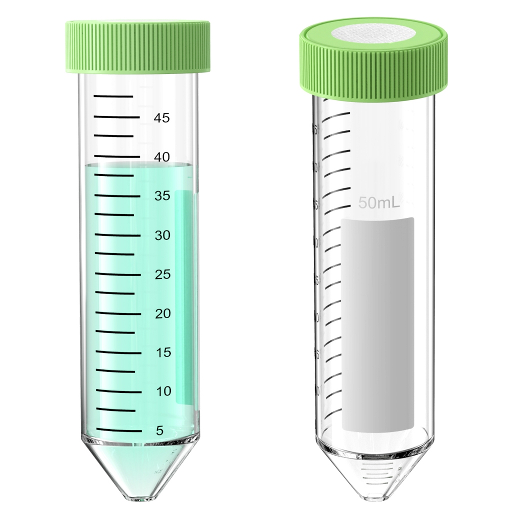 Sterile Centrifuge Tubes Vented Screw Cap for Gas Exchange Test Tube ...