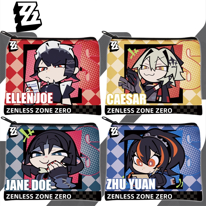 Zenless Zone Zero coin purse Burnice Ellen Canvas wallet | Shopee Malaysia