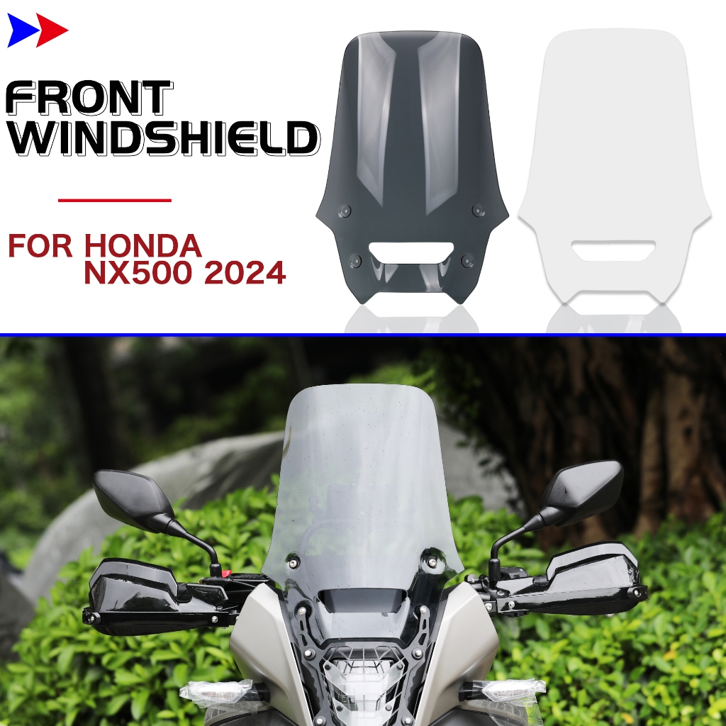 FOR HONDA NX500 NX 500 2024 NEW Front Windshield Motorcycle Accessories ...