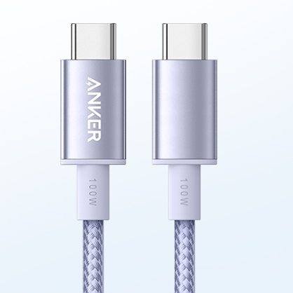 Anker USB C Cable 100W New Nylon USB C to USB C Cable 2.0, Type C ...