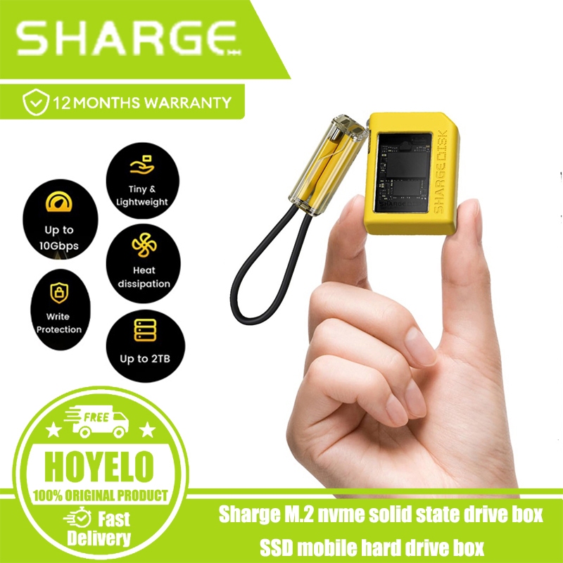Sharge M.2 nvme solid state drive box SSD mobile hard drive box m2 ...