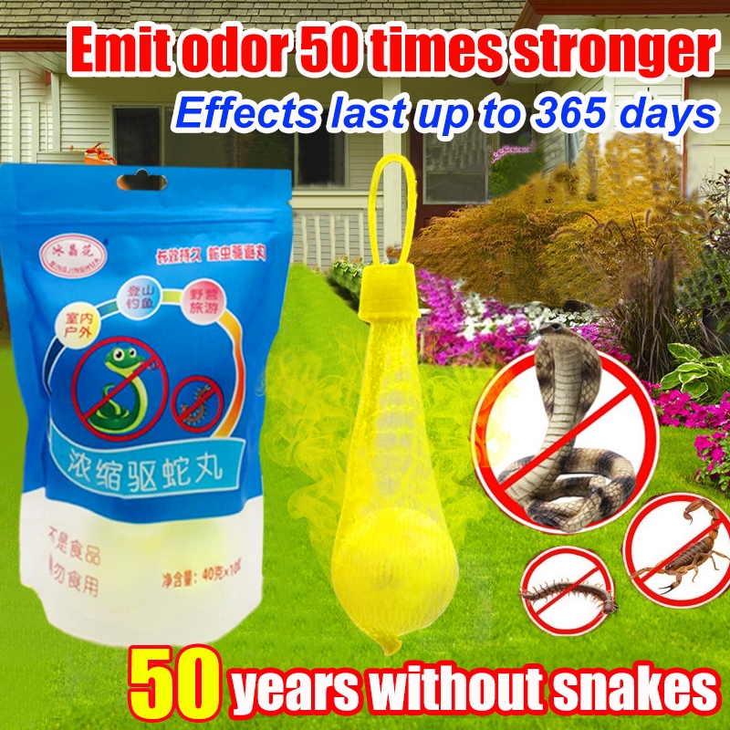 100x Concentrated Formul snake repellent pellets run away when they ...